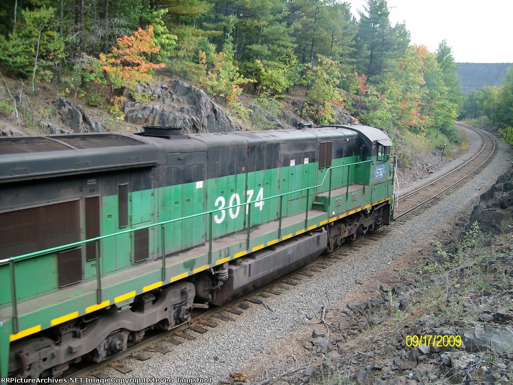 LS&I Running Light At Palmer Line Jct